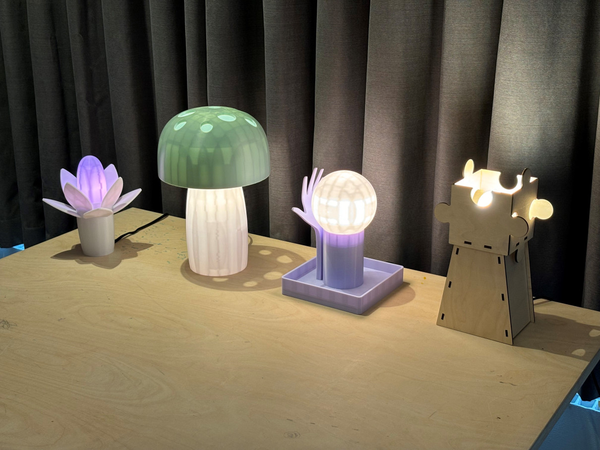 Makerspace: Design en lampe workshop - Ung i Rudersdal